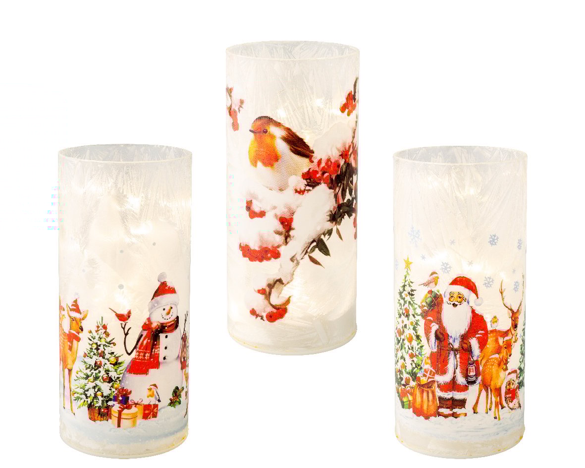 Battery Operated Micro LED Glass Light – ChristmasLightsandTrees.com