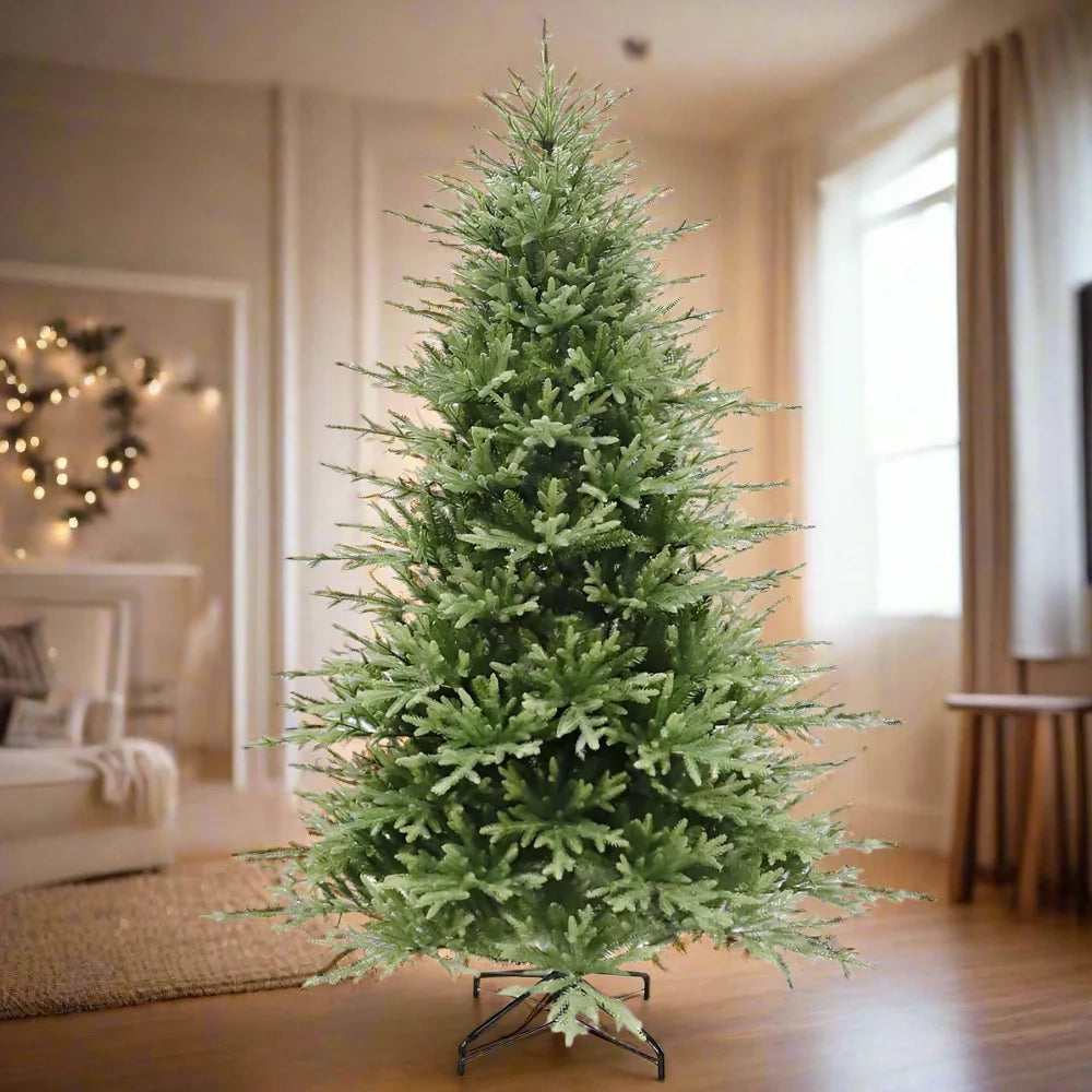 7ft Arcadia Pine Artificial Christmas Tree with Metal Stand ...